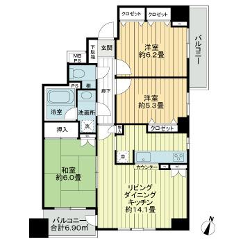 3LDK Apartment For Rent in Tokyo Tamashi - Best-Estate.jp(Best Estate ...